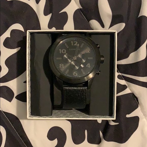 Express | Accessories | Nwt Mens Black Express Watch | Poshmark